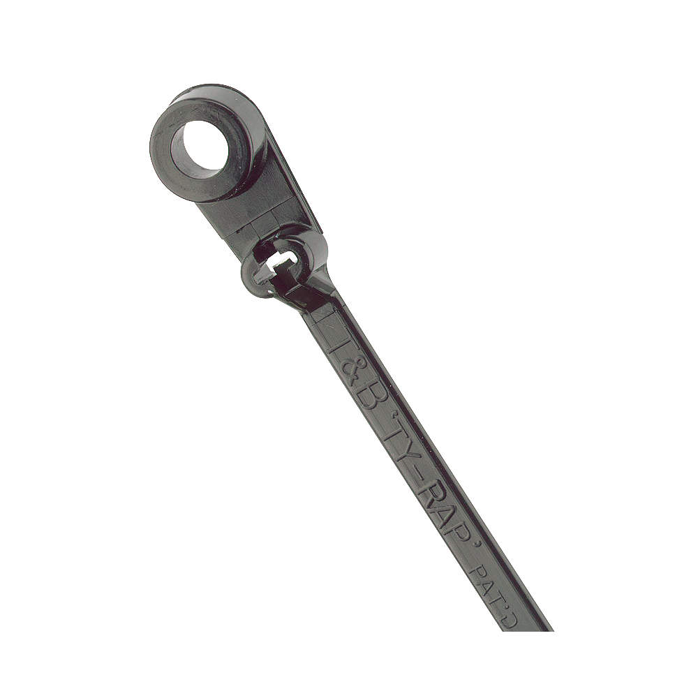 Ty-rap TY25MX-A | 1PLA7 | Cable Tie 7.31 Inch Black - Pack Of 100 ...