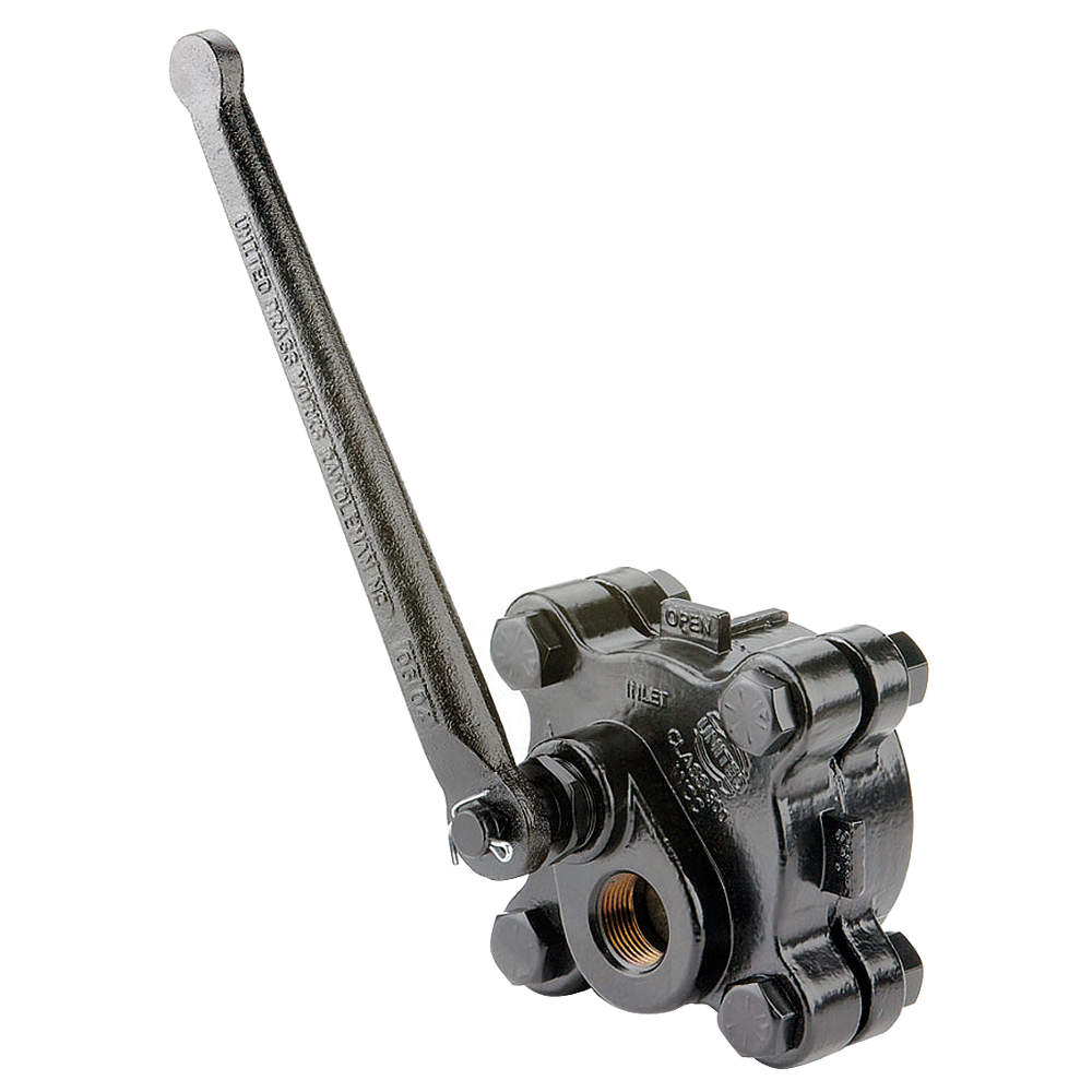 United Brass Works 299914 | 45A310 | Gate Valve 2 Inch Fnpt Carbon Steel