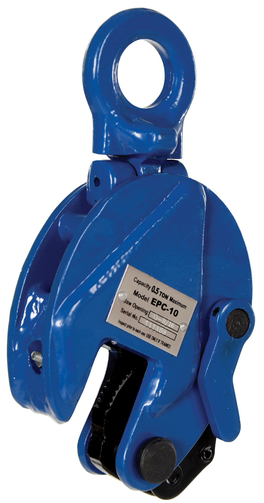 Vestil EPC-80 | Steel Vertical Plate Clamp, 6,600 lb Capacity, Blue ...