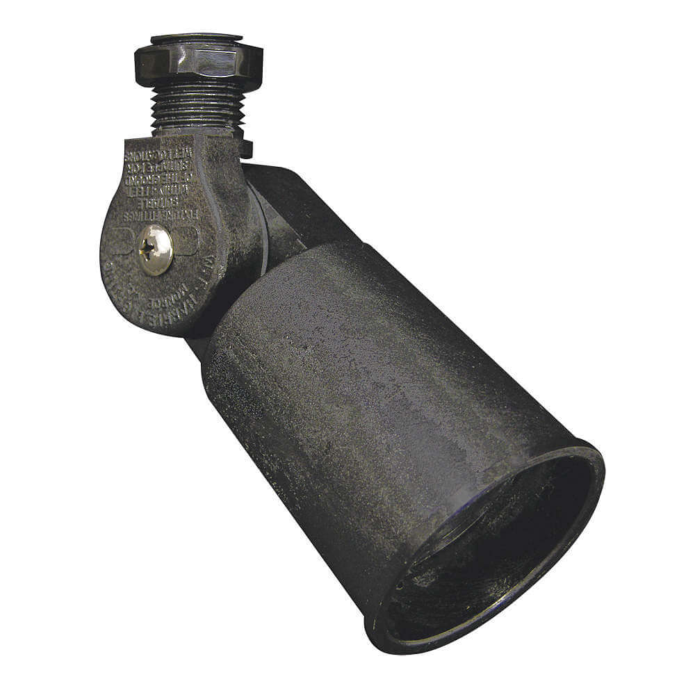 W F Harris Lighting 201-BK | 14G263 | Lampholder Double Black Par38 2 ...