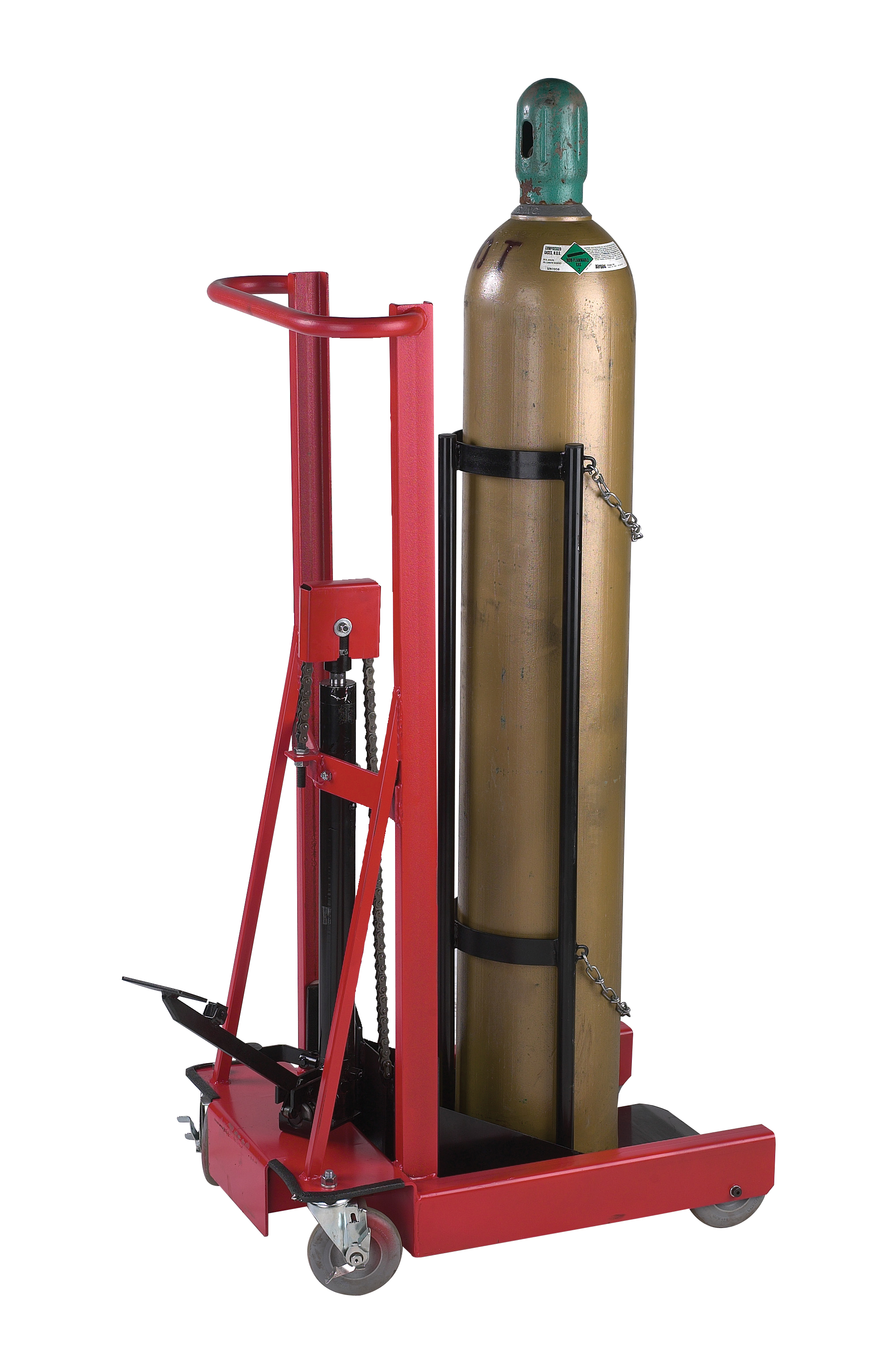 Wesco 260161 Hydraulic Cylinder Lift, 5 Inch Casters | Raptor Supplies ...