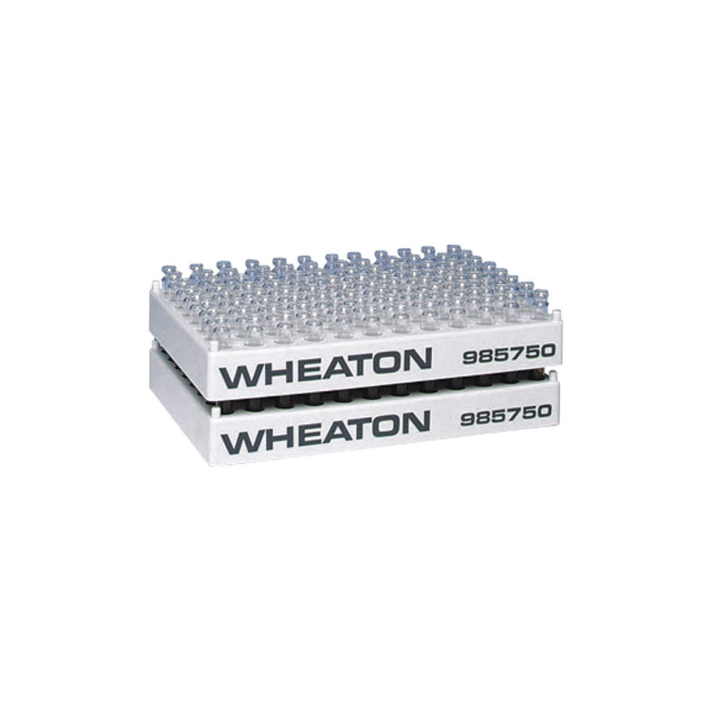 Wheaton 868810 | 23NF44 | Vial Rack, 90 Compartments, Polypropylene ...