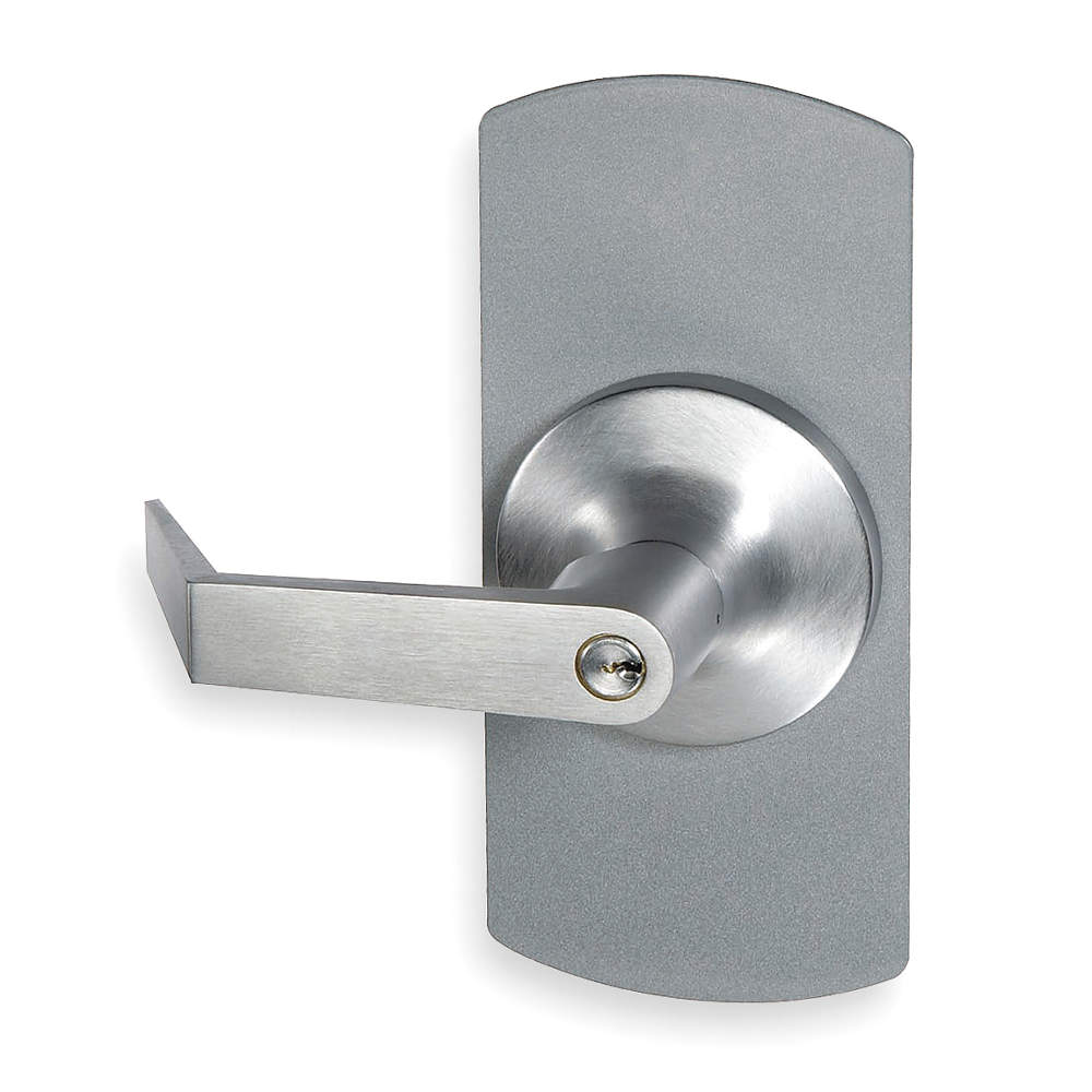 Yale AU626F-RH-US32D | 5T804 | Lever Escutcheon With Lock Right Hand ...