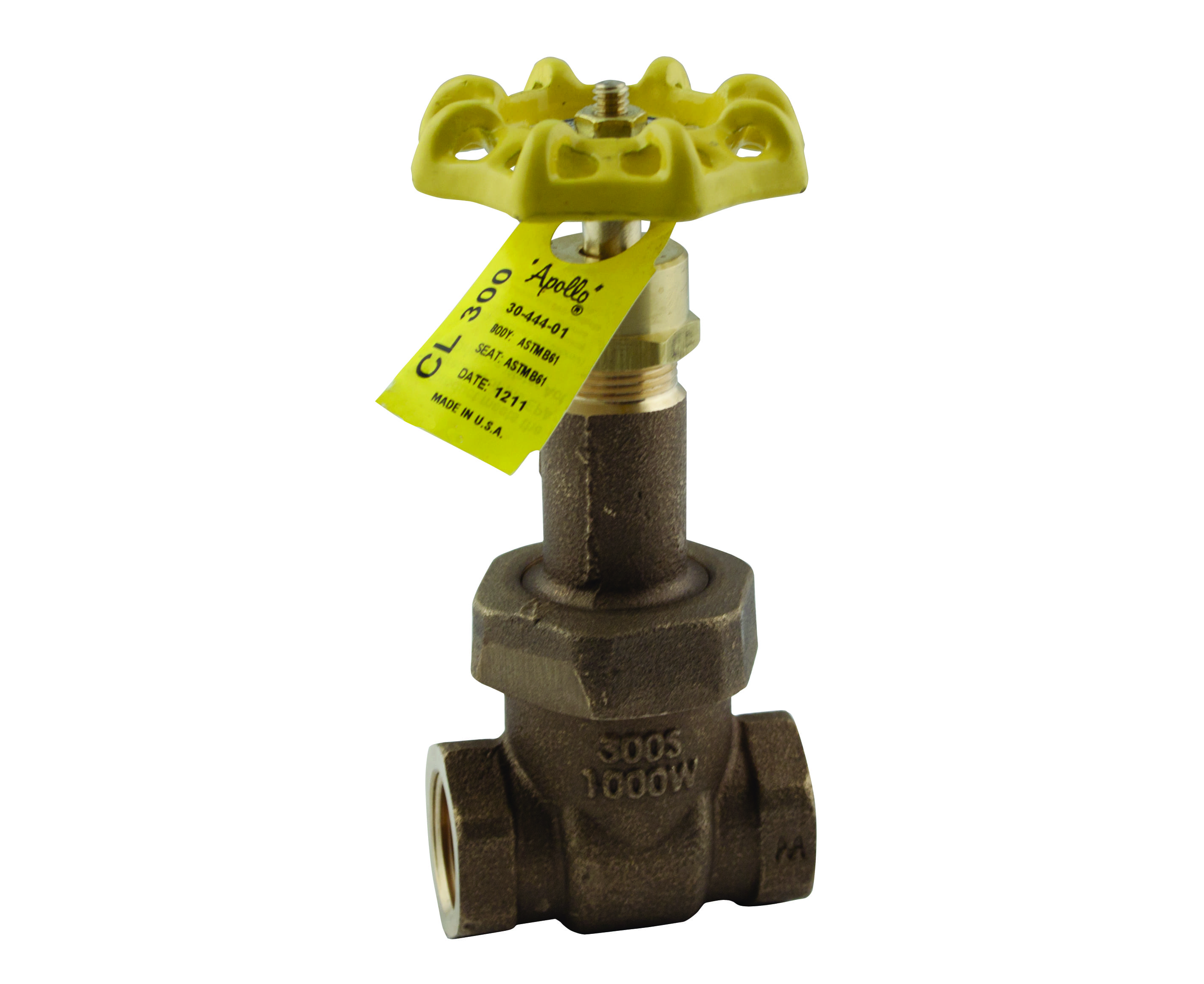 Apollo Valves 111T Series Rising Stem NPT Gate Valves | Raptor Supplies ...