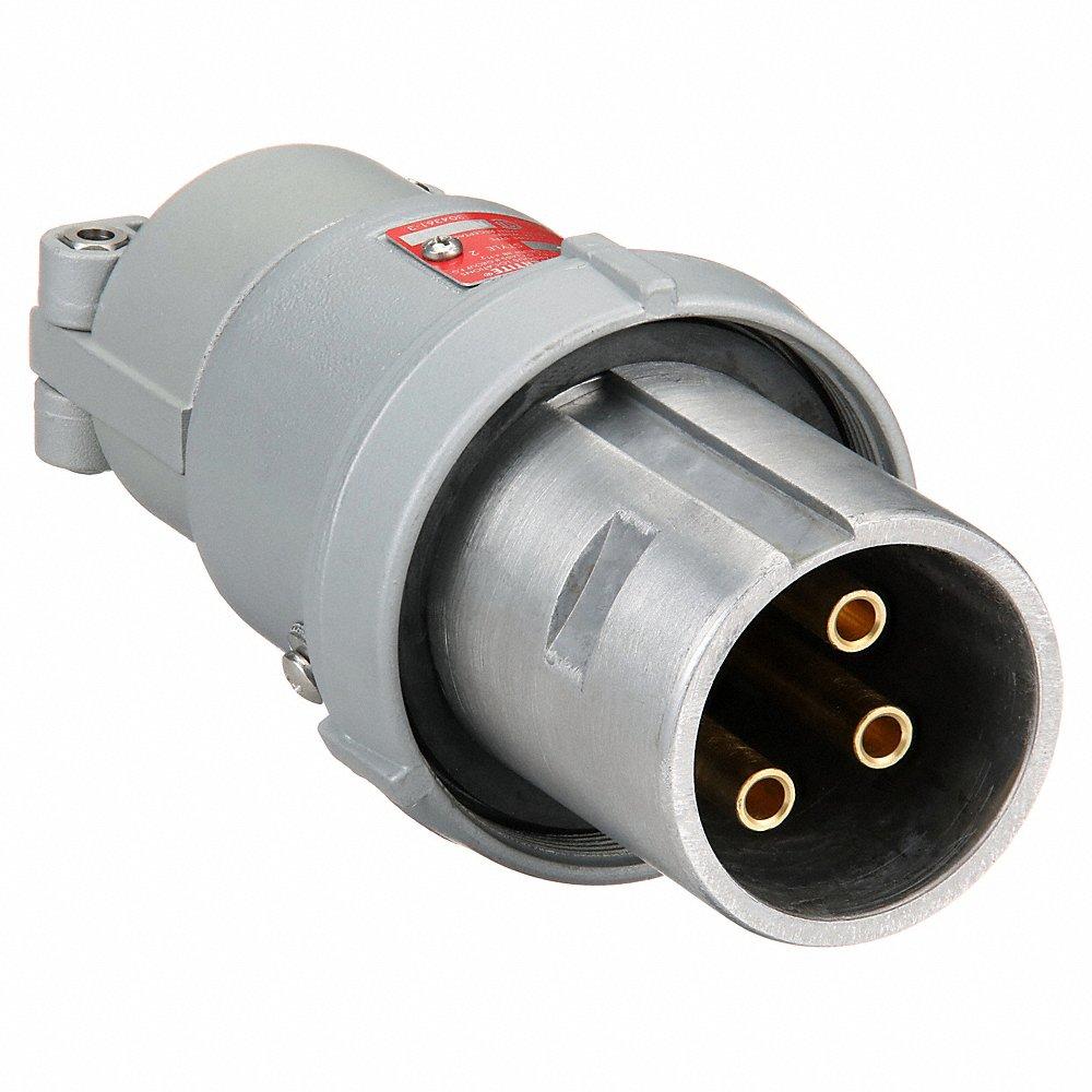 Appleton Electric ACP1034CD | 12G127 | Plug, 100 A, 600V AC, Style 2 ...