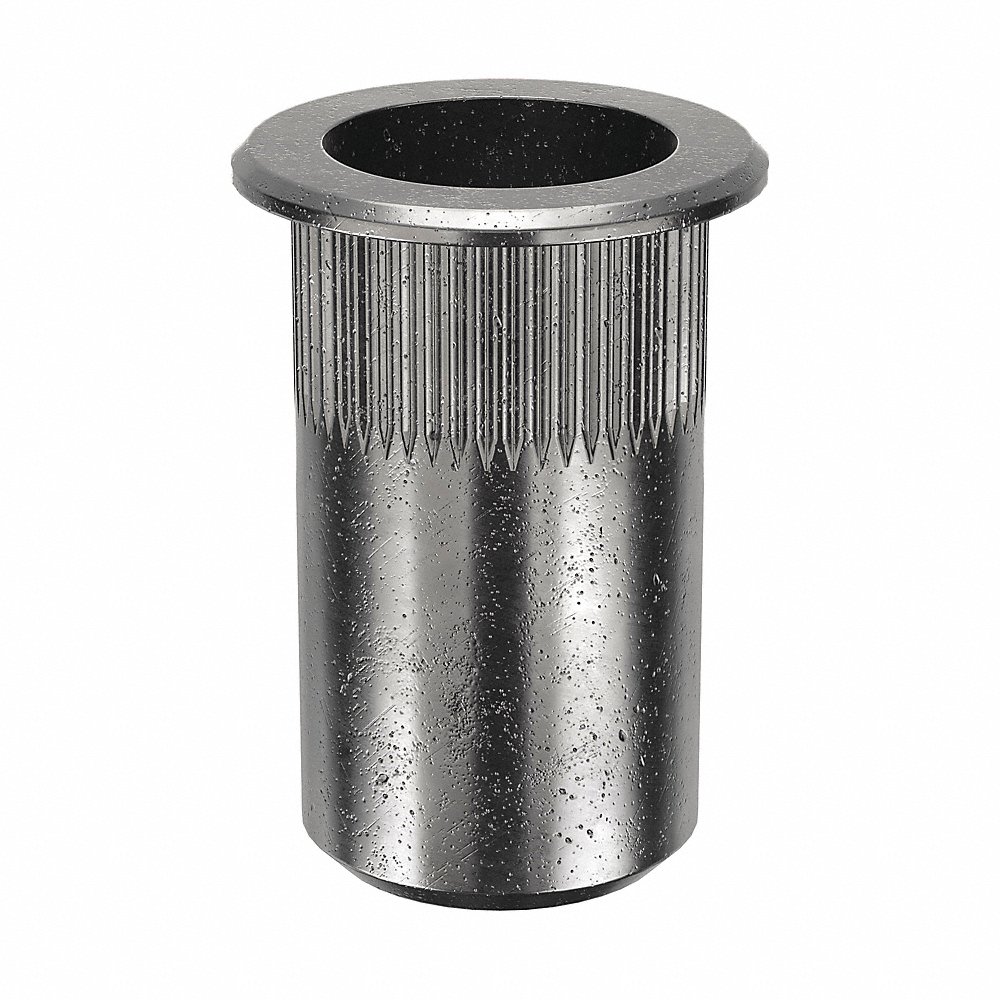 Avk ALS4T-610-6.6 | 33JF22 | Rivet Nut, M6x1 Thread Size, Steel, 17.27 ...