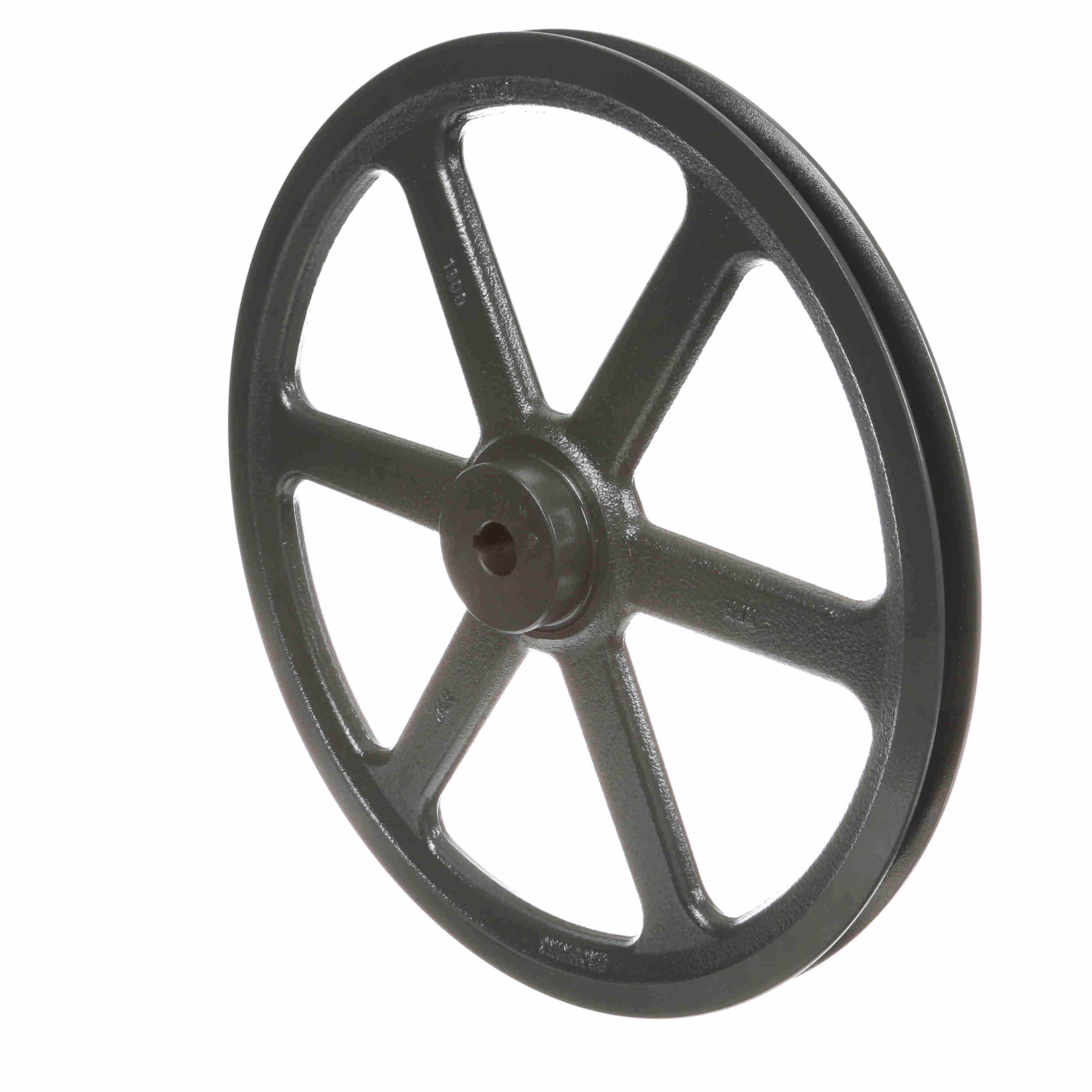 Browning 1029537 | V-Belt Sheave, Finish Bore, 1 Groove, Cast Iron ...