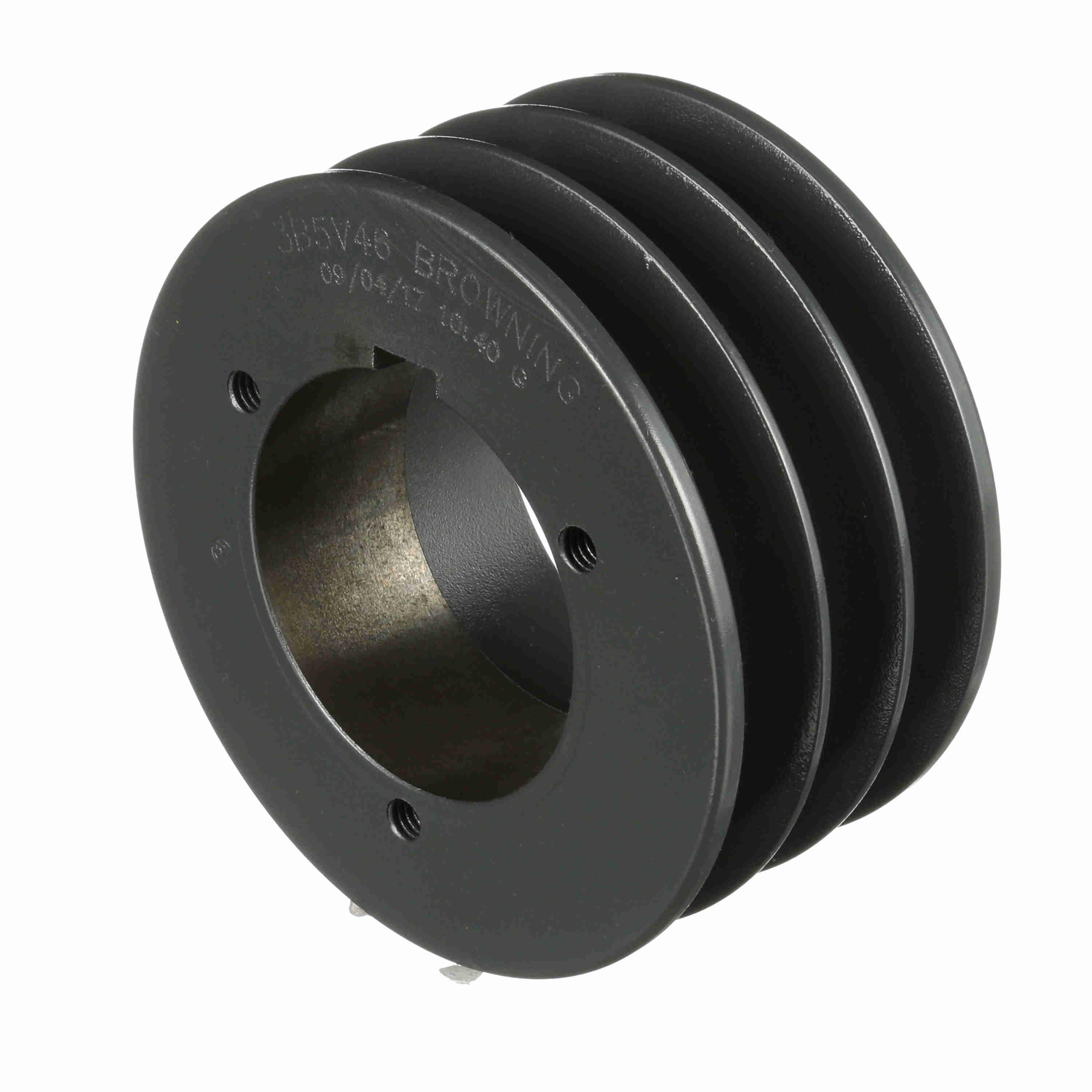 BROWNING B5V Series Gripbelt Sheaves With Split Taper Bushings, 3 ...