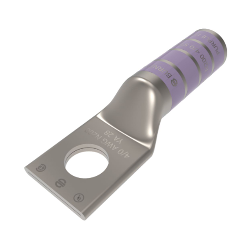 Burndy YA362N | 22C336 | Long Barrel Cu Lug 2 Hole 600 Kcmil