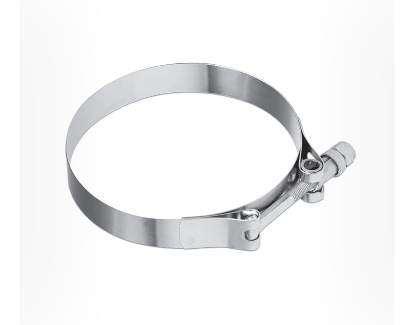 CLAMPCO 94100 Series Band Clamp, Standard T Bolt Design | Raptor ...