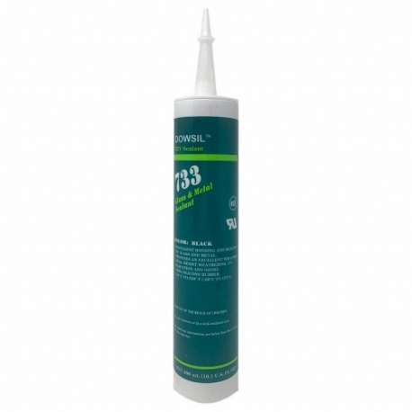 Dow Corning 99179322 | Silicone Sealant, 733, Clear, 10 Oz, Cartridge ...