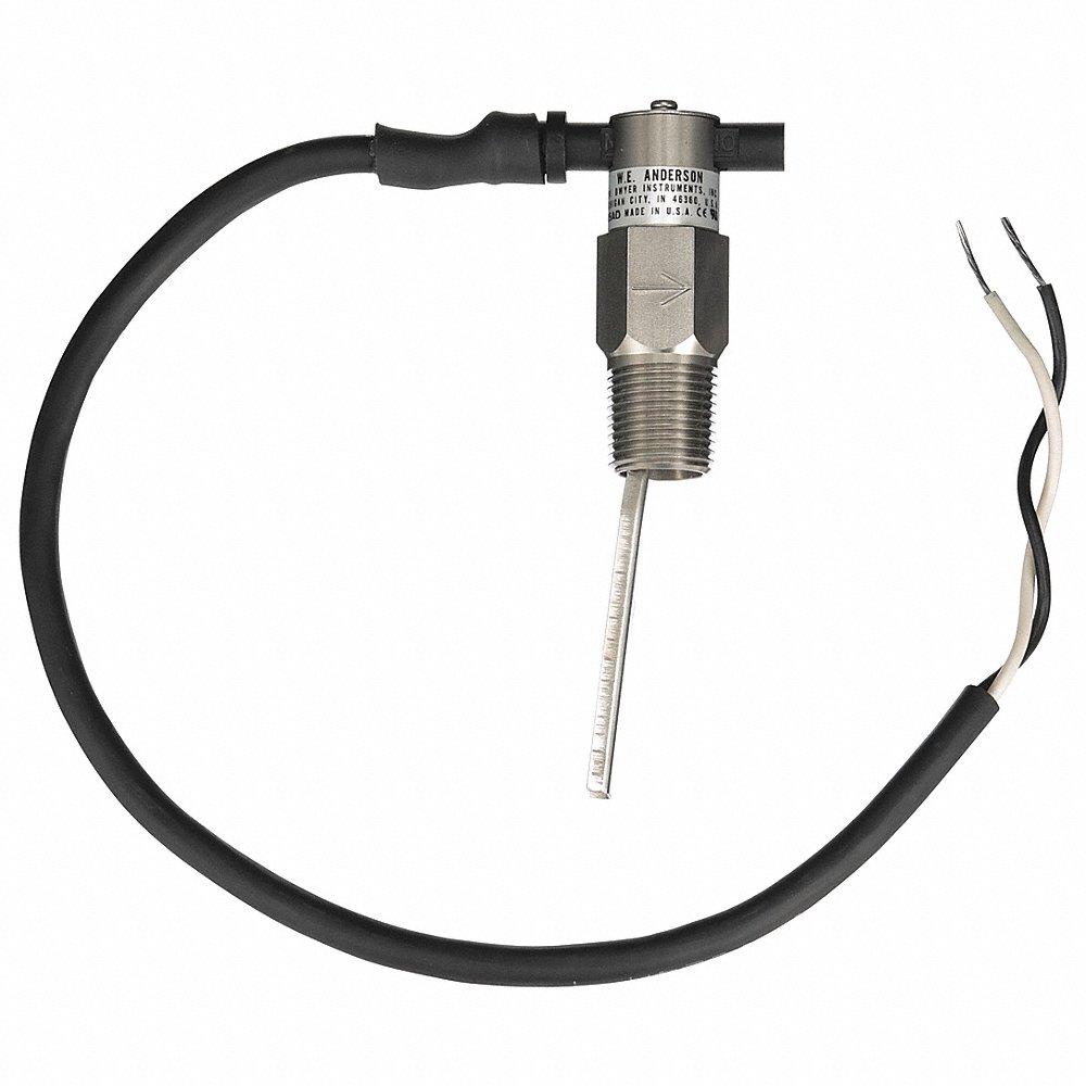 Dwyer Instruments V6EPB-B-D-3-MI | Liquid Flow Switch, 1 Inch FNPT, 3 ...