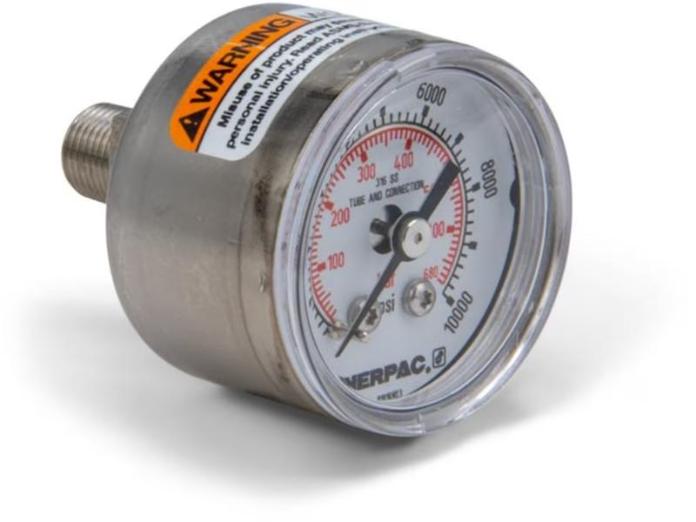 Enerpac Pressure And Vacuum Gauges | Raptor Supplies Worldwide