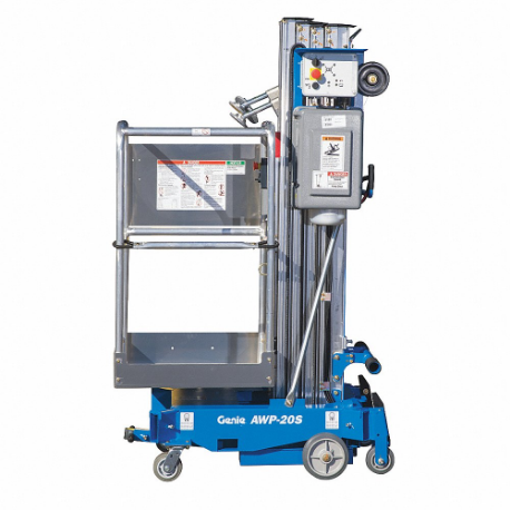 Genie AWP-25S DC | 38R205 | Aerial Work Platform, DC, 350 lb Load, 6 ft ...