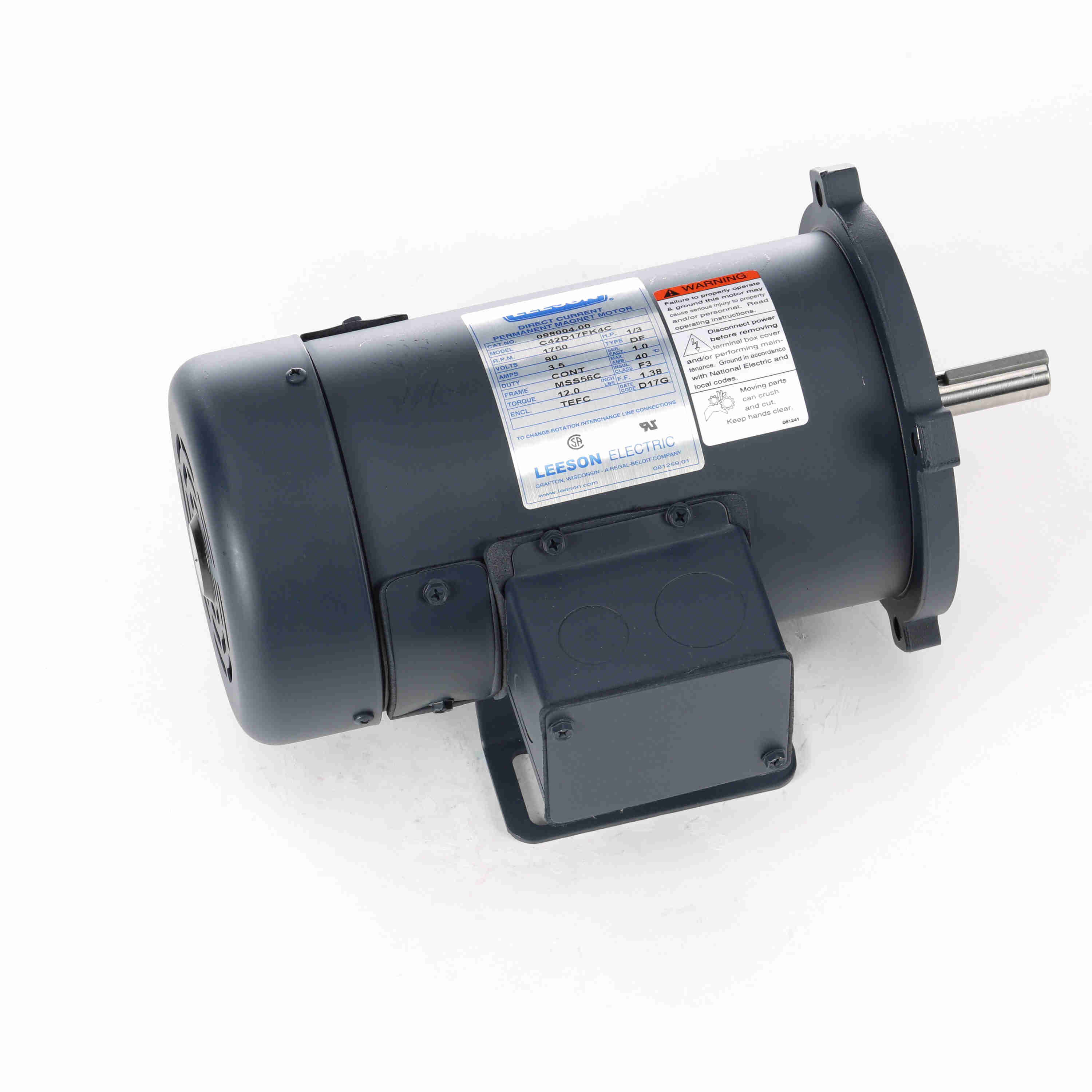 Leeson General Purpose Dc Motors | Raptor Supplies Worldwide