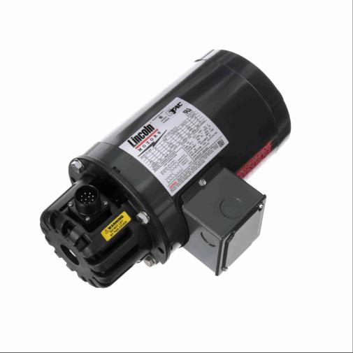 Leeson Vector Duty Motors With 1024 ppr Encoder, Three Phase, Totally ...