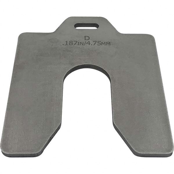 Maudlin Products MSD-187-SS | Thick Slotted Shim, 304 SS, MS D 5 x 5 ...