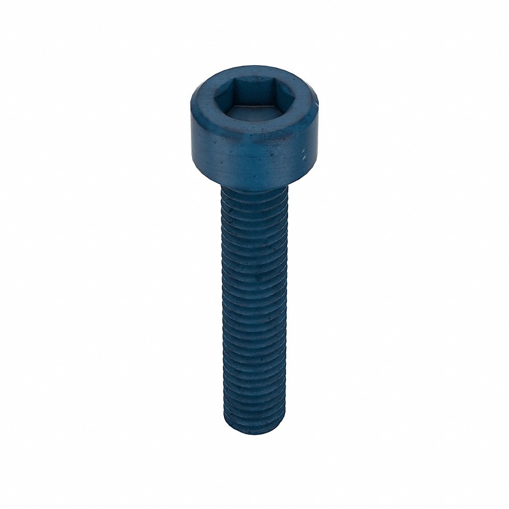 Metric Blue UST176257 | 5GYT6 | Metric Socket Head Cap Screw, M8x1.25 ...
