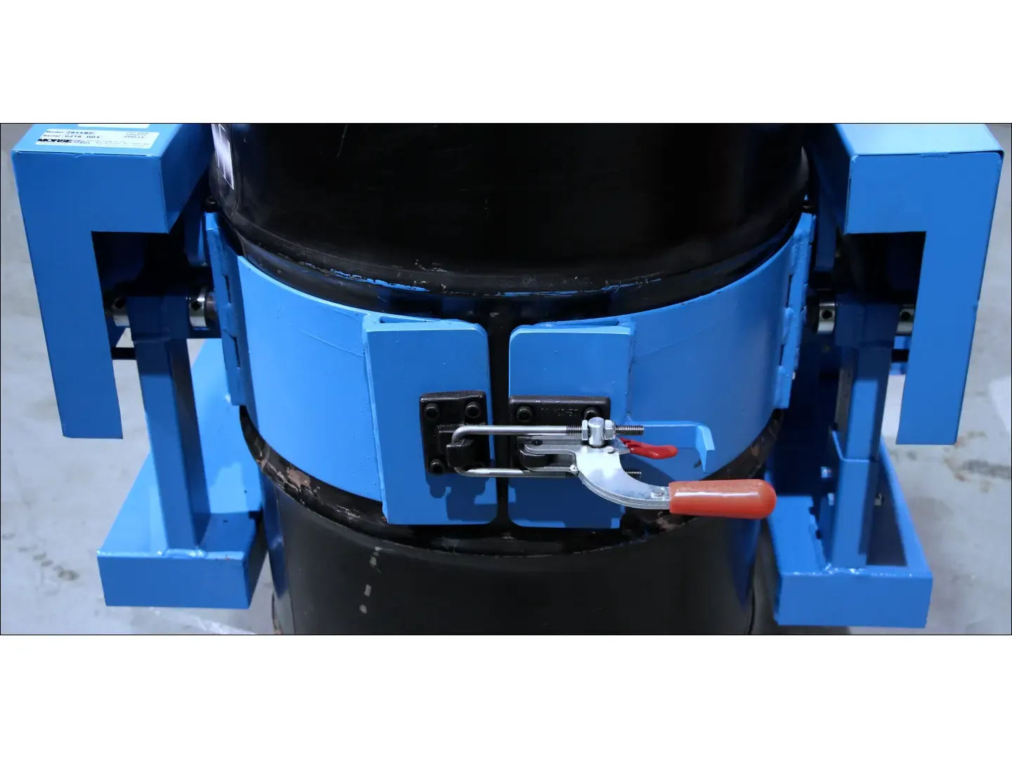 Morse Drum 285XBP | Forklift Karrier, 208L, 12V DC Battery Power, Tilt ...