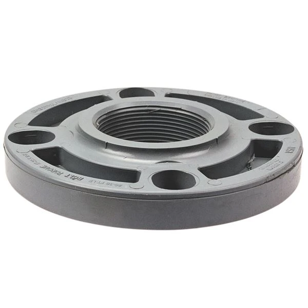Nibco 5151-W-3 Series Thread Flanges, Corzan CPVC Schedule 80, One ...