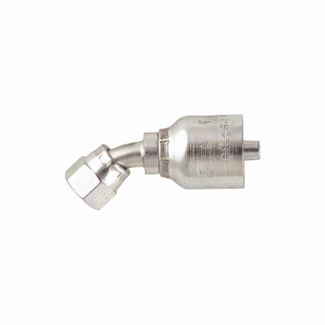Parker 10677-20-20 | 55CY87 | Hydraulic Crimp Fitting, Steel x Steel ...