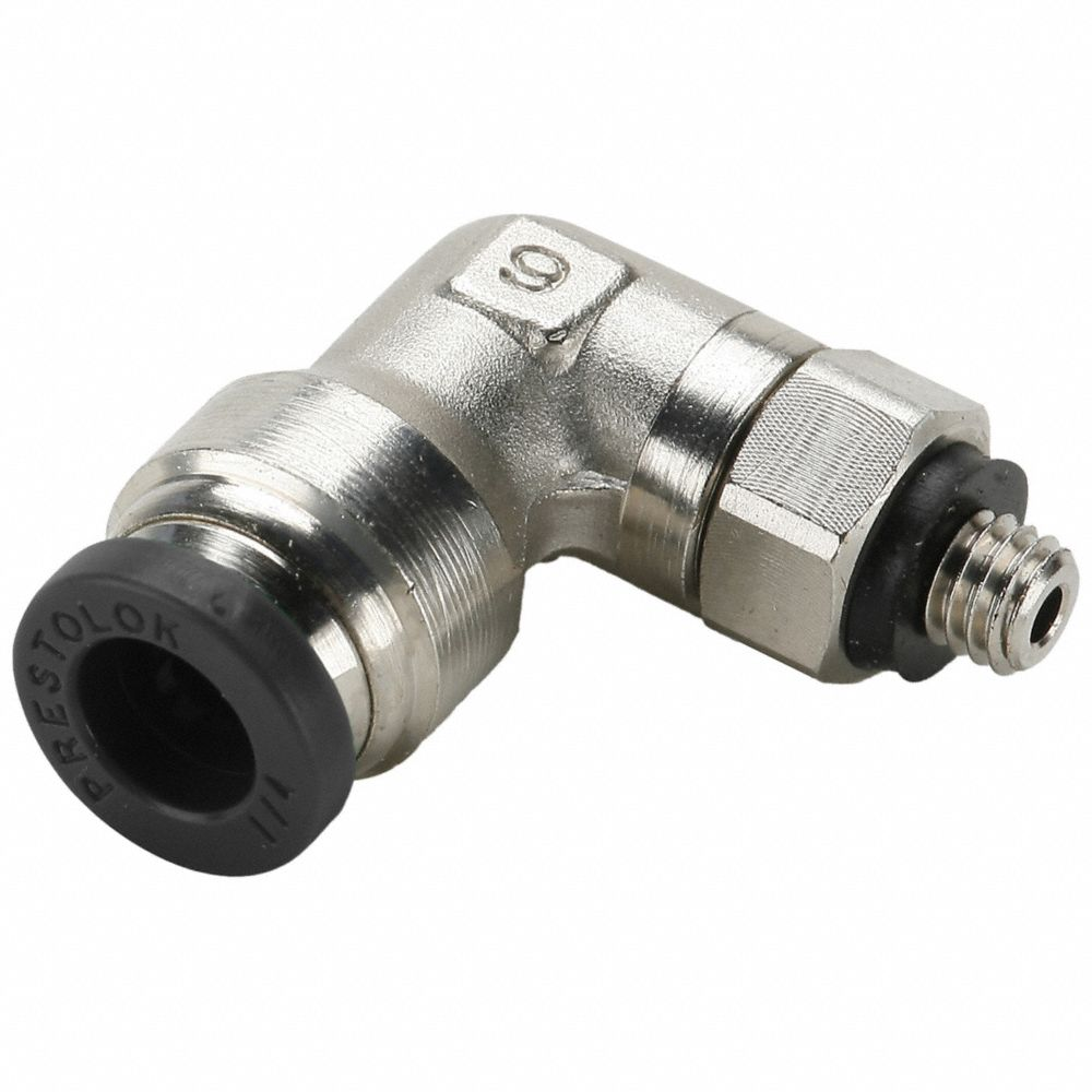 Parker 169PLP20 | 800KA7 | Push-to-Connect Swivel Elbow, Nickel Plated ...