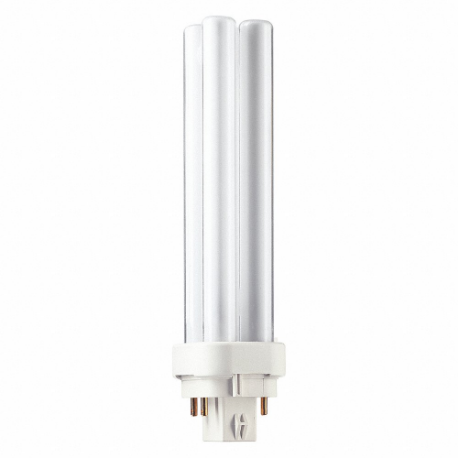 Philips PL-C 18W/827/4P/ALTO 10PK | 492Z13 | Plug-In CFL Bulb, PL, PL-C, 4-Pin, 4-Pin G24Q-2 ...