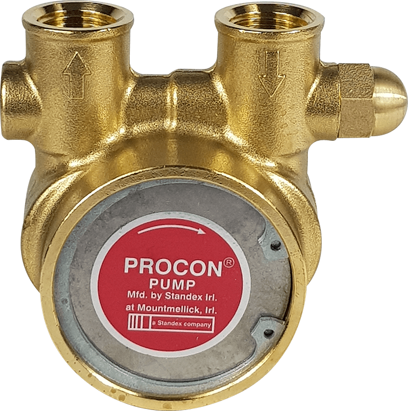 Procon 104B240F11BC | Rotary Vane Pump, Brass, 240 GPH, EPDM/Nitrile ...