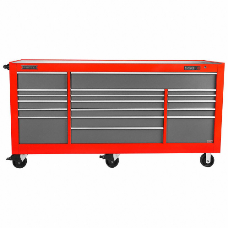 Proto J558846-18SG-PD | 48UY55 | Rolling Tool Cabinet, Gloss Red, 88 1/ ...