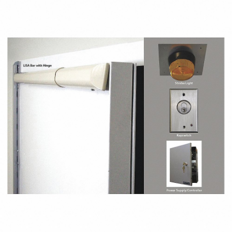 Securitech LISA-1DR3642-DUAL-LHR | 413X21 | Dual Anti-Ligature Door ...