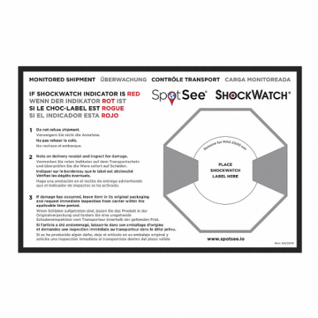 Damage Indicator Labels | Raptor Supplies Worldwide
