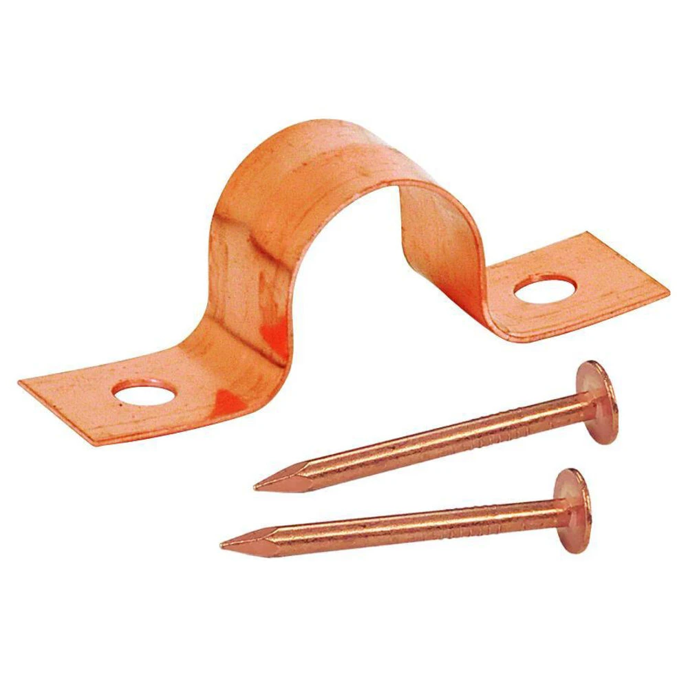 Sioux Chief 501-0 | Tube Strap, 2-Hole, With Nail, 1/4 in CTS Pipe, 4.5 ...