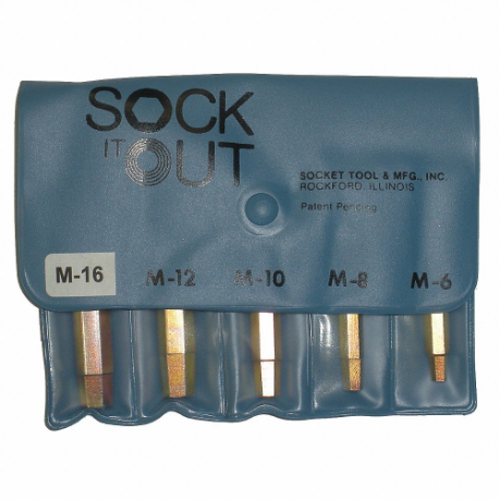 Sock It Out MEB-2 | Screw Extractor Set, Socket Head Cap Screw, Metric ...