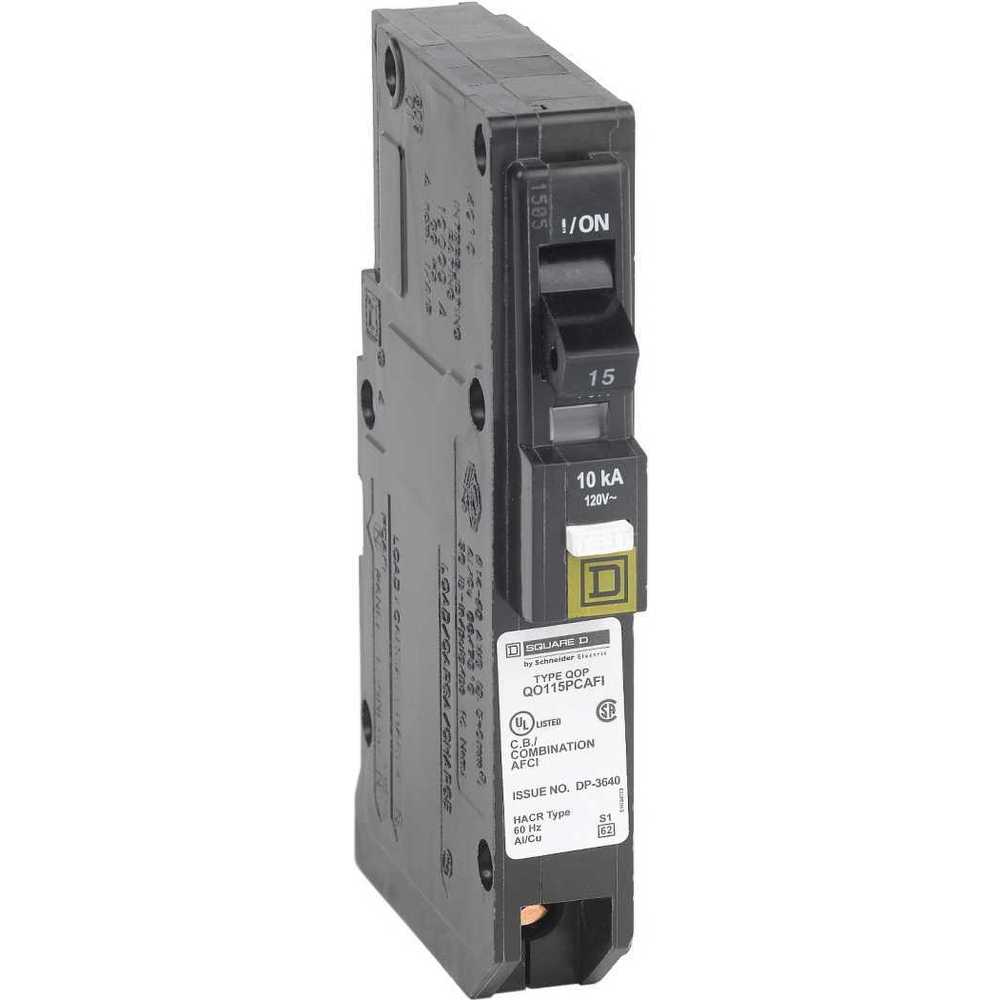 Square D QO120PCAFI | 30YE78 | Miniature Circuit Breaker 20a 1 Pole 10k
