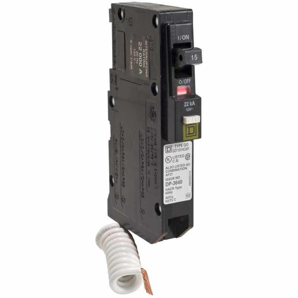 Square D QO120PCAFI | 30YE78 | Miniature Circuit Breaker 20a 1 Pole 10k