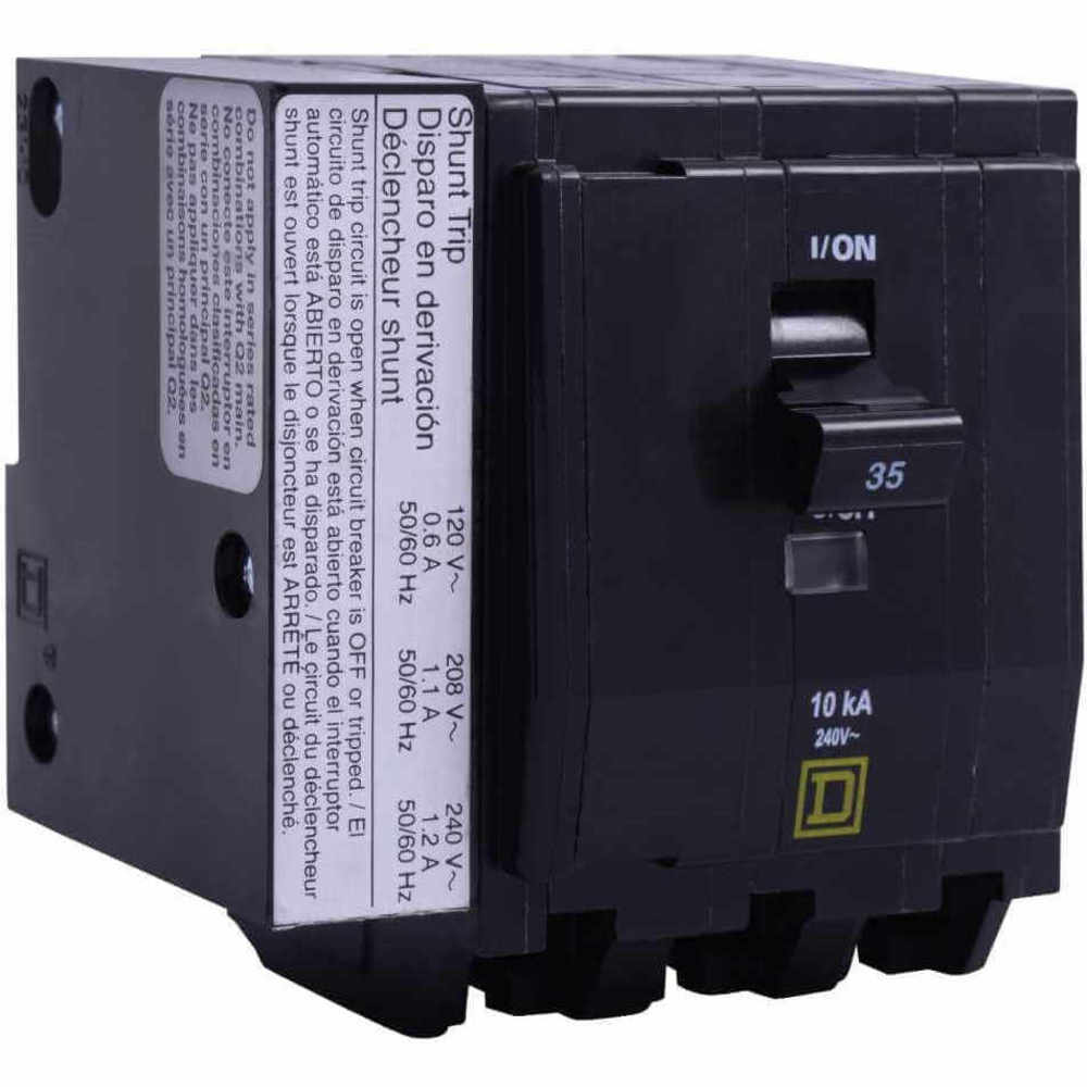Square D QO3401021 | 2GLX9 | Plug In Circuit Breaker 40a 3p 10ka 240v ...