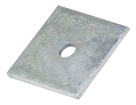 Super-strut C781-1B | Square Washer, 1 In Fits Bolt Size, Blk Oxide ...