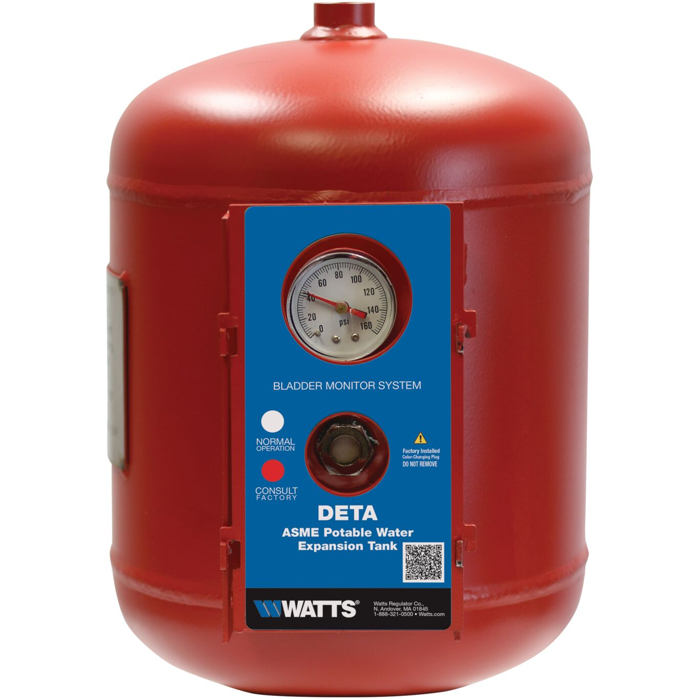 Watts DETA-5 | 0212026 | Potable Water Expansion Tank, 3/4 Inch Inlet ...