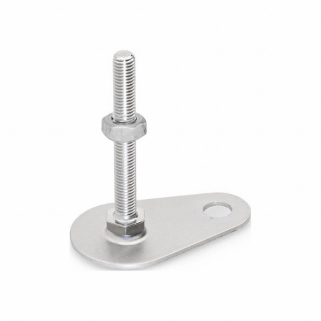 J.w. Winco 20N6WP8 | 805V66 | Leveling Mount, M20, 6.9 Inch Size Bolt ...