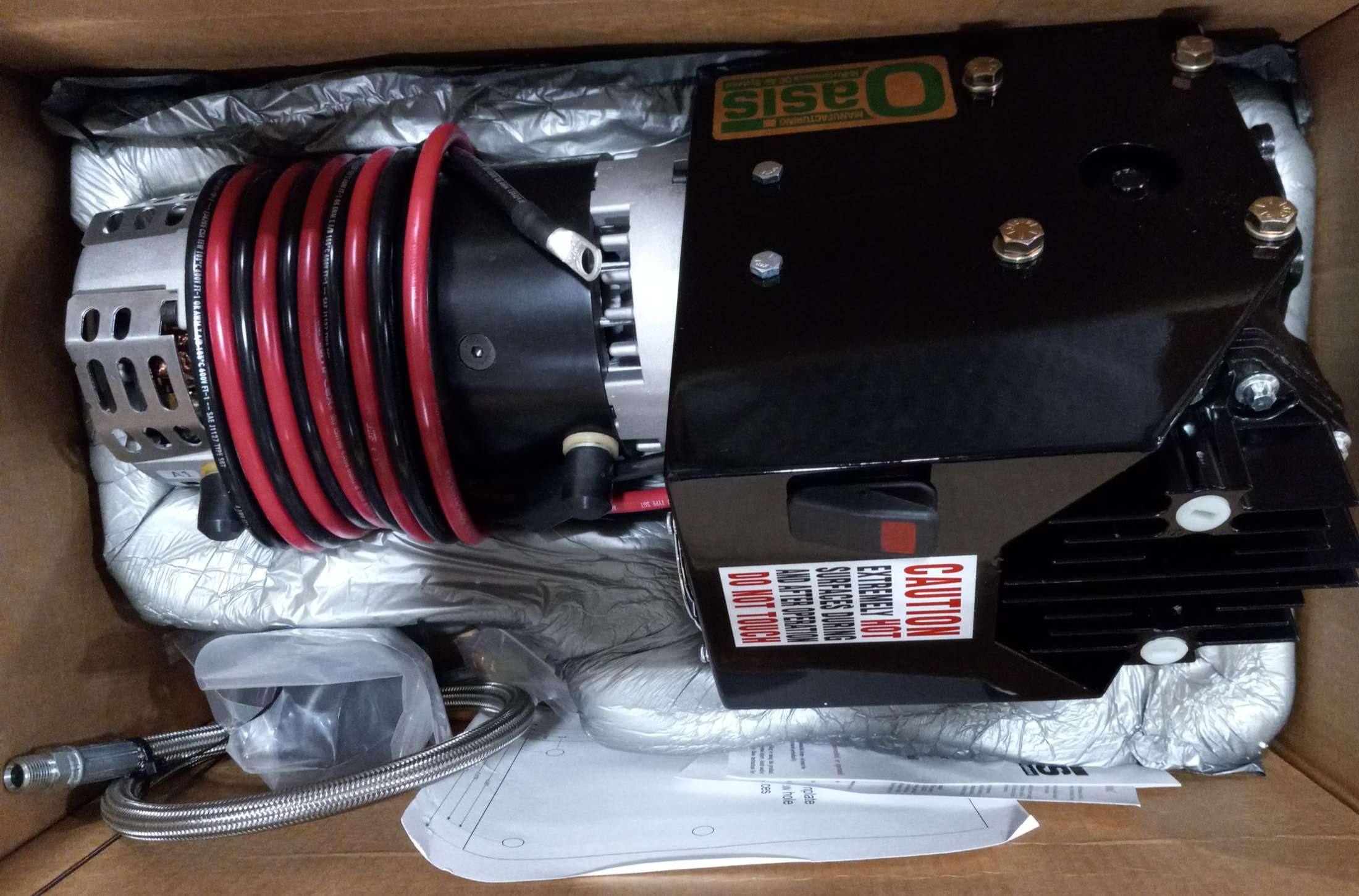 Oasis Manufacturing XD4000-24 | Air Compressor Continuous Duty 24 Vdc ...