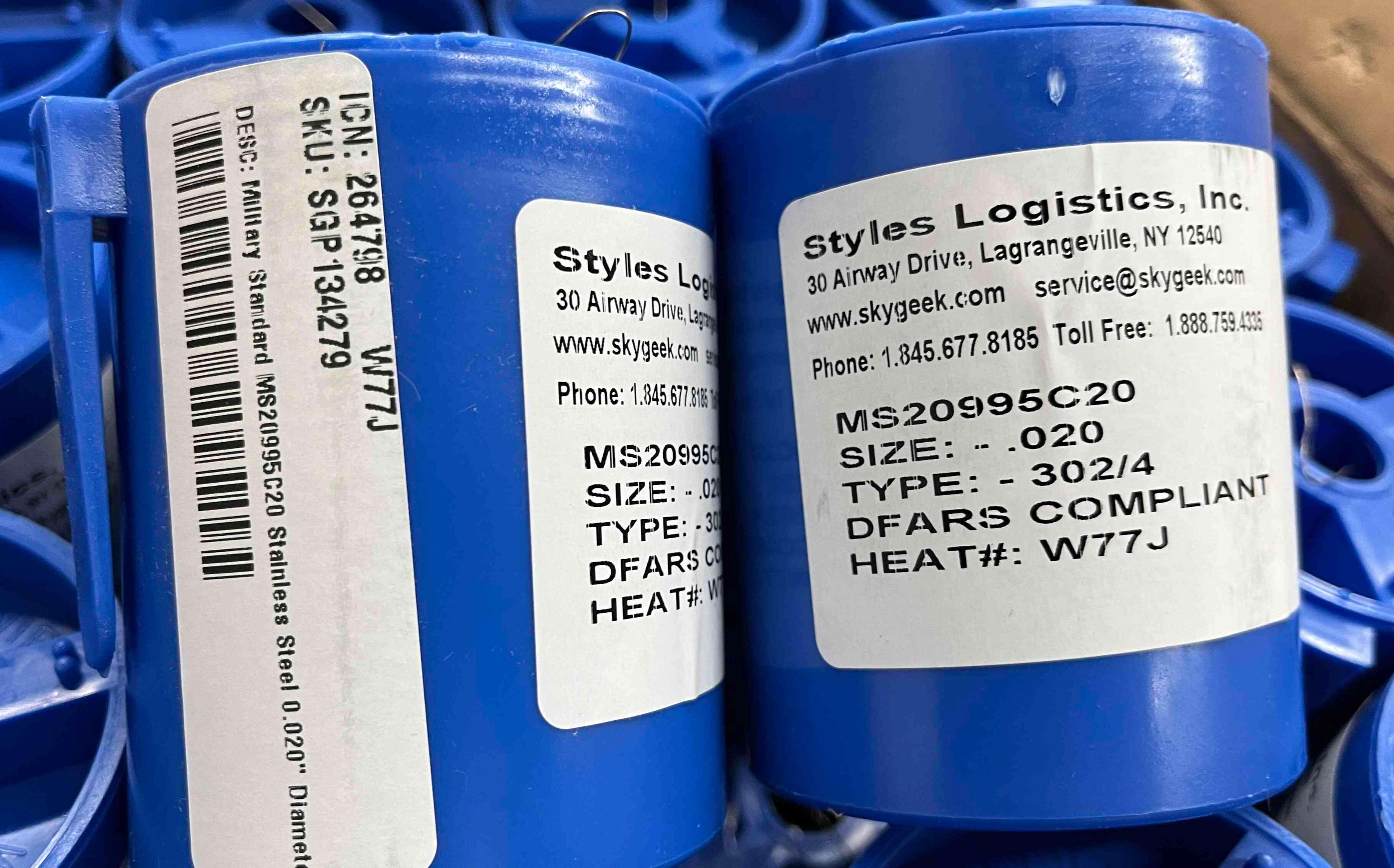 Malin Co. MS20995C20 | 16Y047 | Lockwire, 0.020 Inch Diameter, 931 ft ...